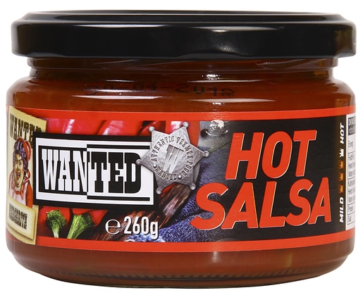 Wanted Salsa hot 260g – Sumena