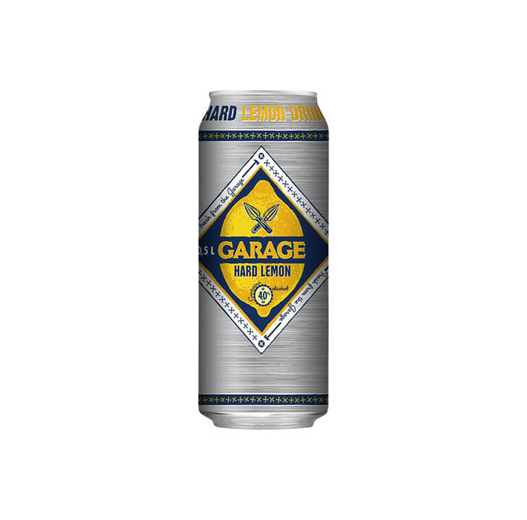 Kokteilijook Hard Lemon, GARAGE, 500ml – Sumena